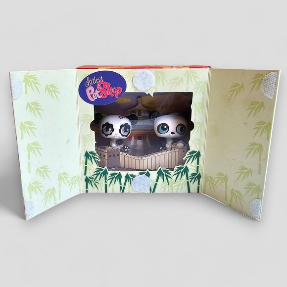 Hasbro | Toys | Hasbro Littlest Pet Shop Bejing Panda Set 9 084 White ...